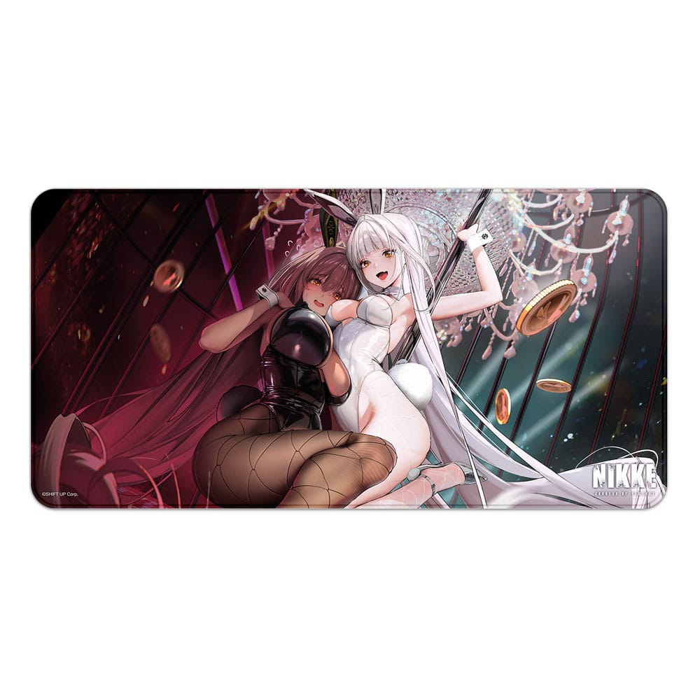 Sakami Goddess of Victory: Nikke XXL Mousepad Blanc & Noir - Panzer Command